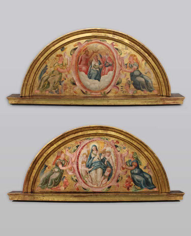 La Hermandad de la Esperanza de Triana recupera dos frontispicios renacentistas tras una ...